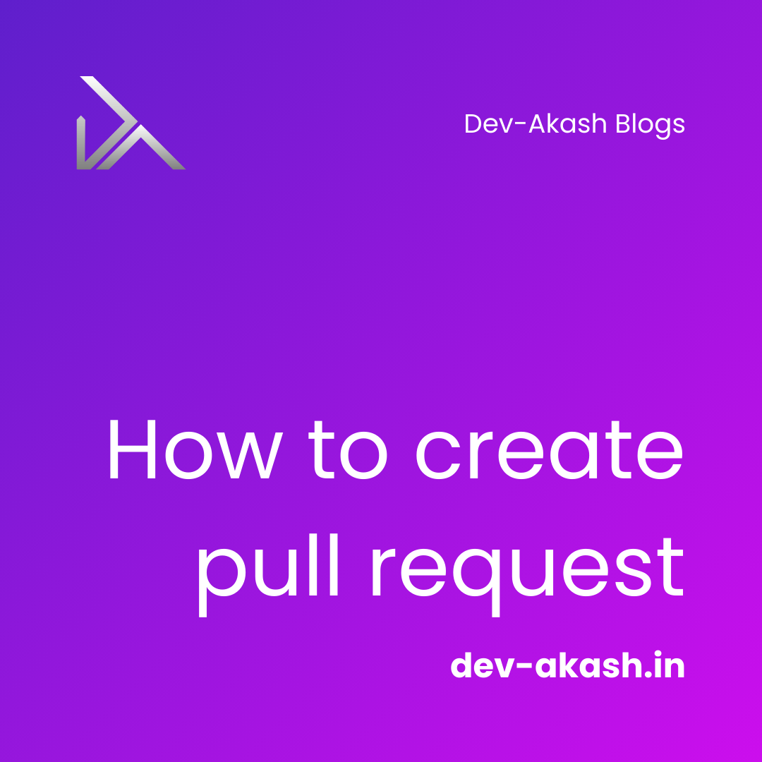 How to create pull request